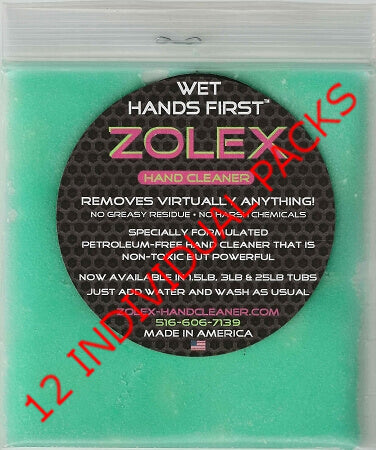 Water-Activated - Fresh-Scent Hand Cleaner - 12 Pack - Individual Hand ...