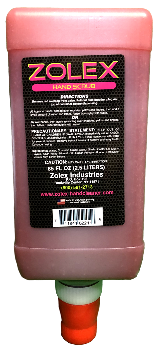 Cherry Hand Scrub - Case of Four (4) 2.5L Containers w/FREE Dispenser ...