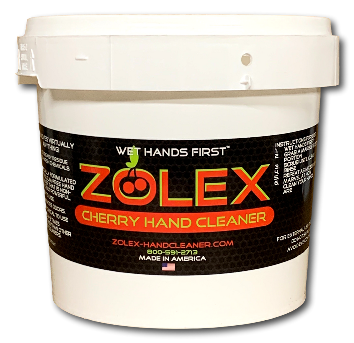 Water-Activated - Cherry Hand Cleaner - Two (2) Shop-sized 3lb Tubs ...